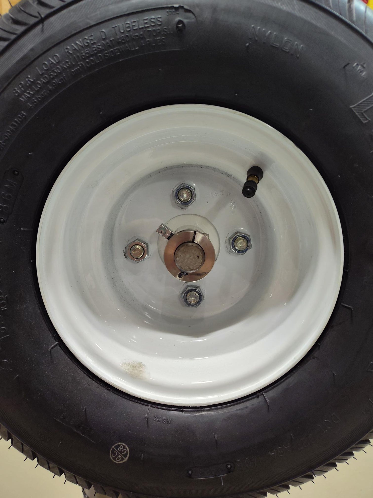COMPLETE SET 4X4 REAR DOLLY WHEELS-STEEL – Pine Hill Trailers