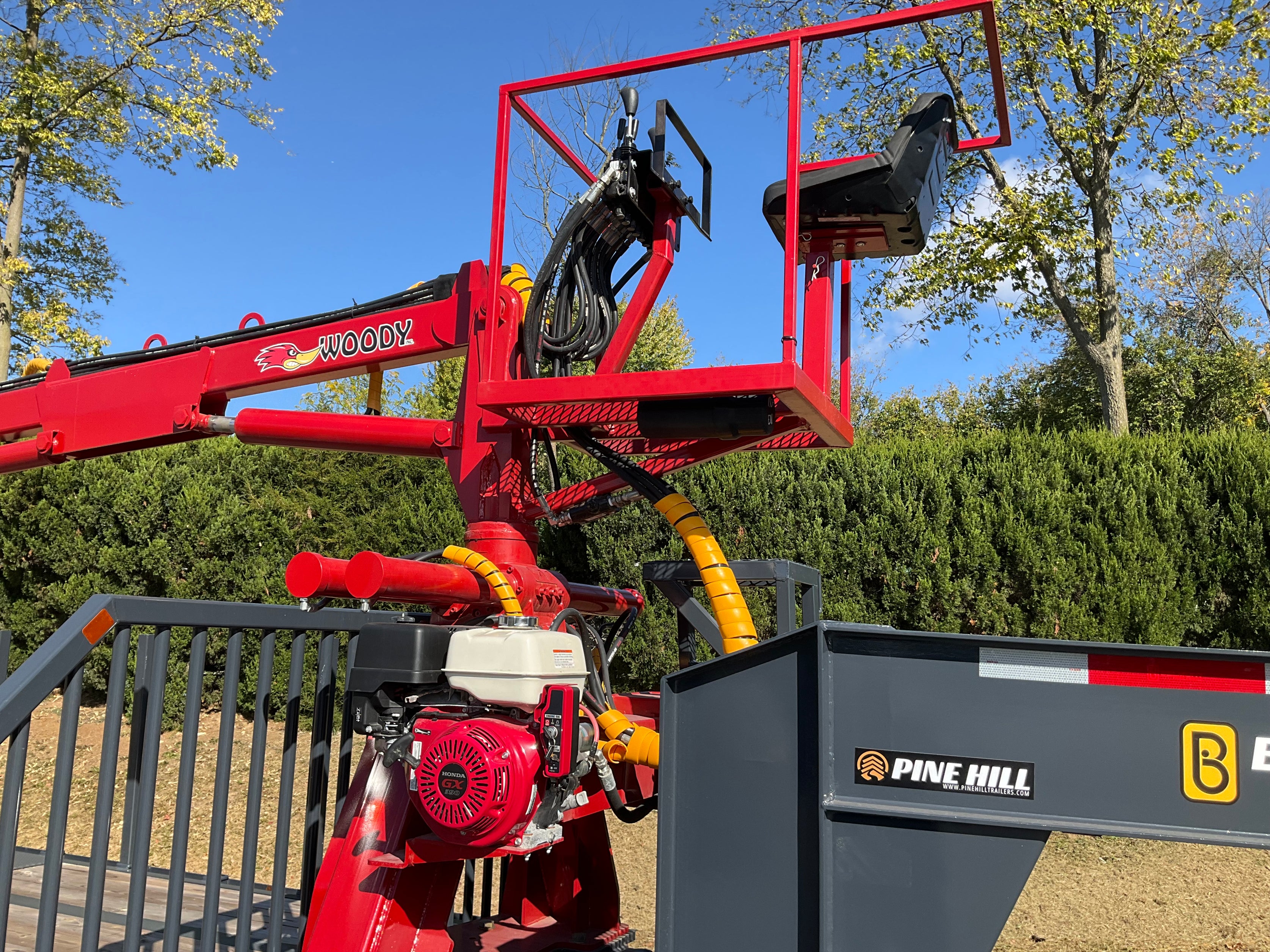 2024 Belmont Log Loader Trailer Utility Trailer (9778) – Pine Hill Trailers